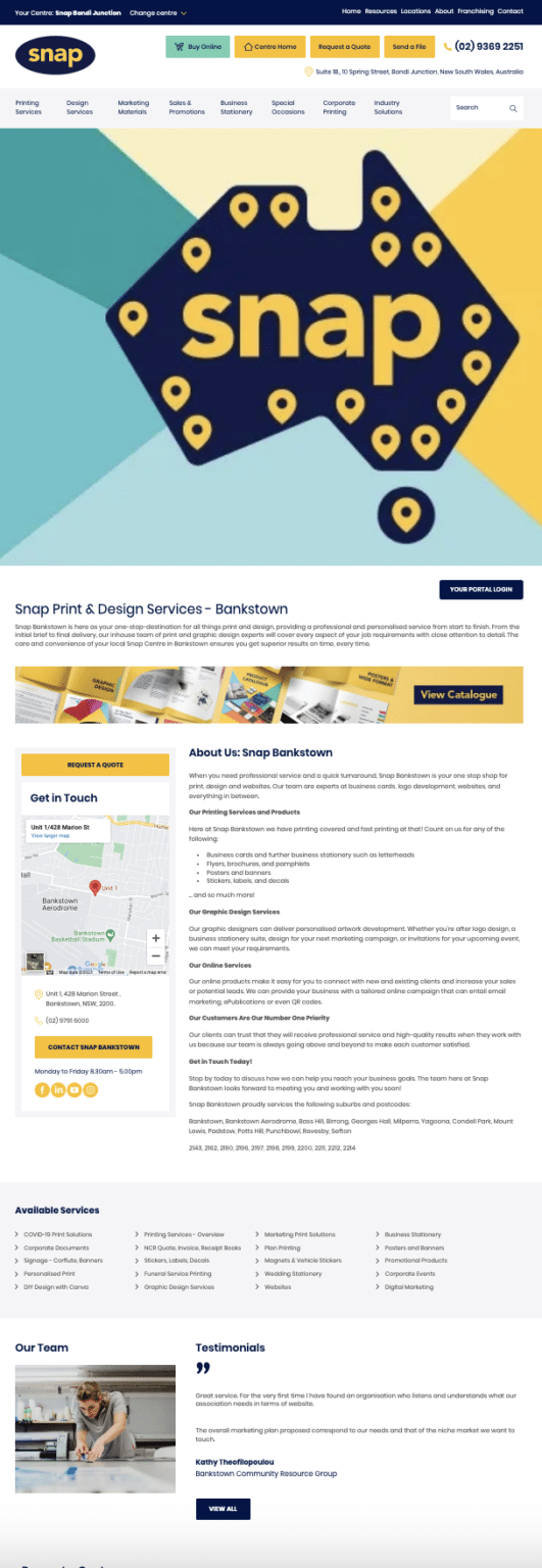 How Snap Print Solutions Drove Revenue with SEO & Google Ads